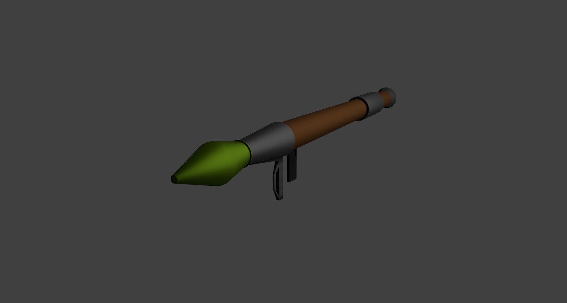 Rpg rocket 3D model - TurboSquid 1291813