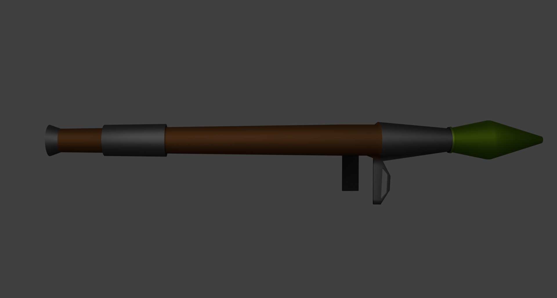 Rpg rocket 3D model - TurboSquid 1291813