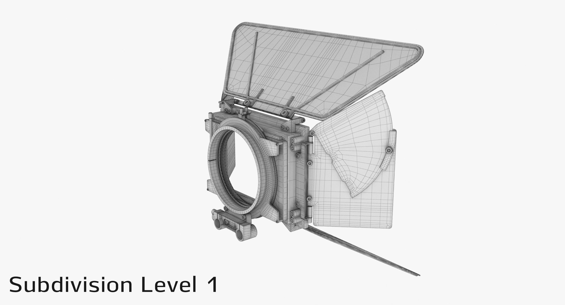3D Camera Matte Box - TurboSquid 1456458