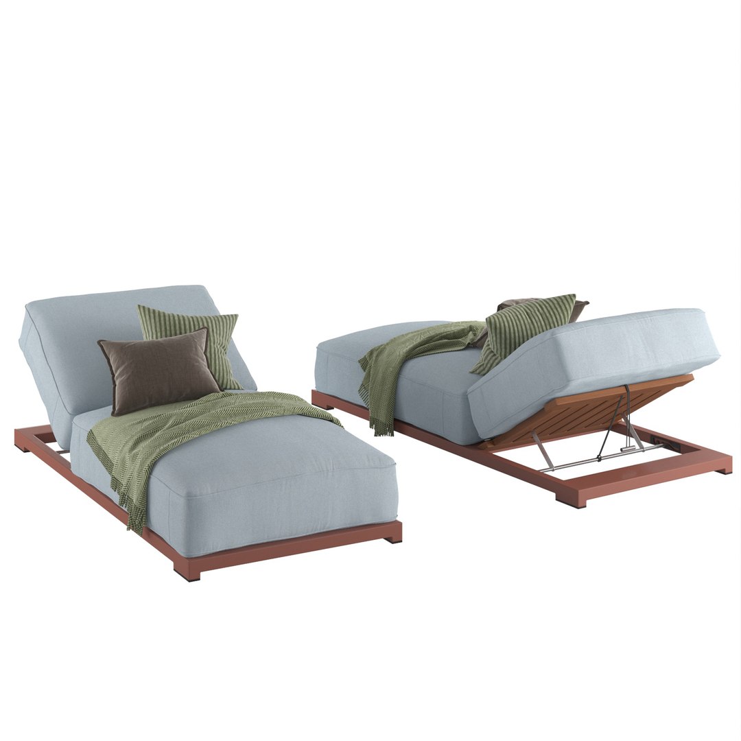 3D Daybed Milos - TurboSquid 2136370