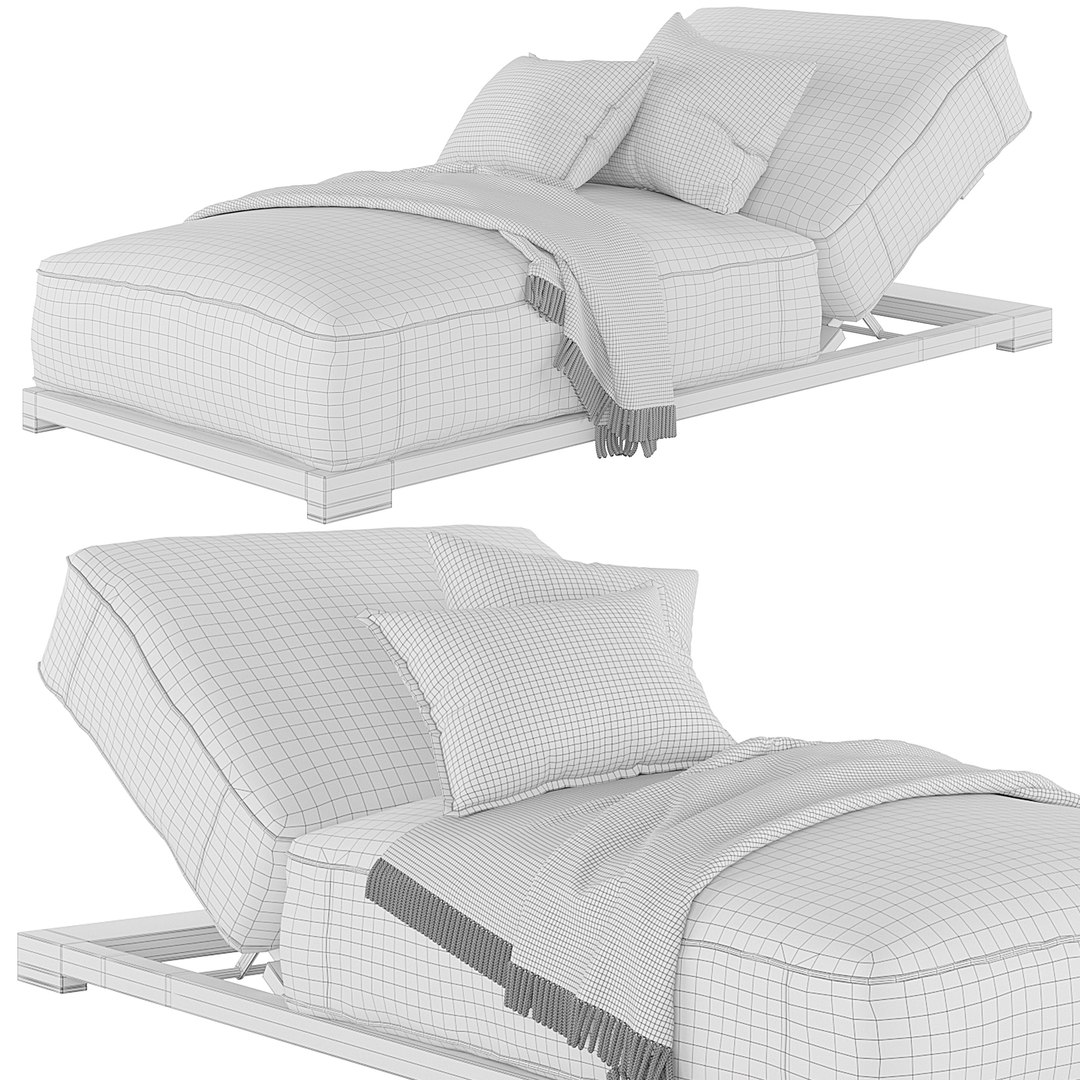 3D Daybed Milos - TurboSquid 2136370