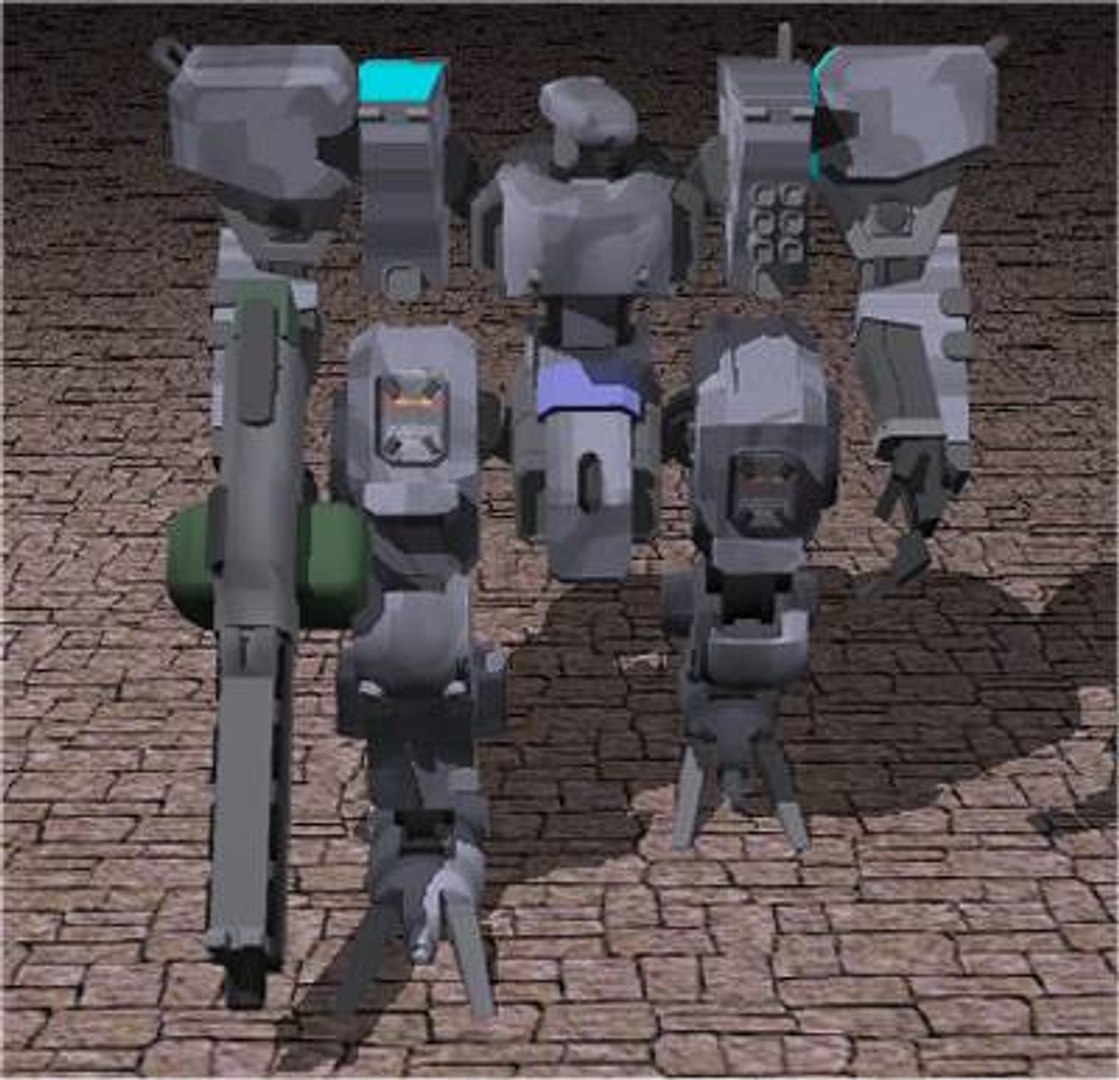 free 3ds model zenith mecha