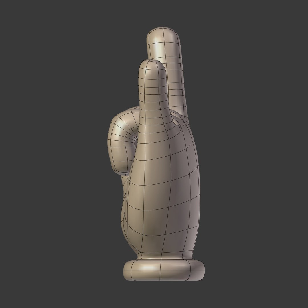 3D Cartoon Hand Model - TurboSquid 1368083