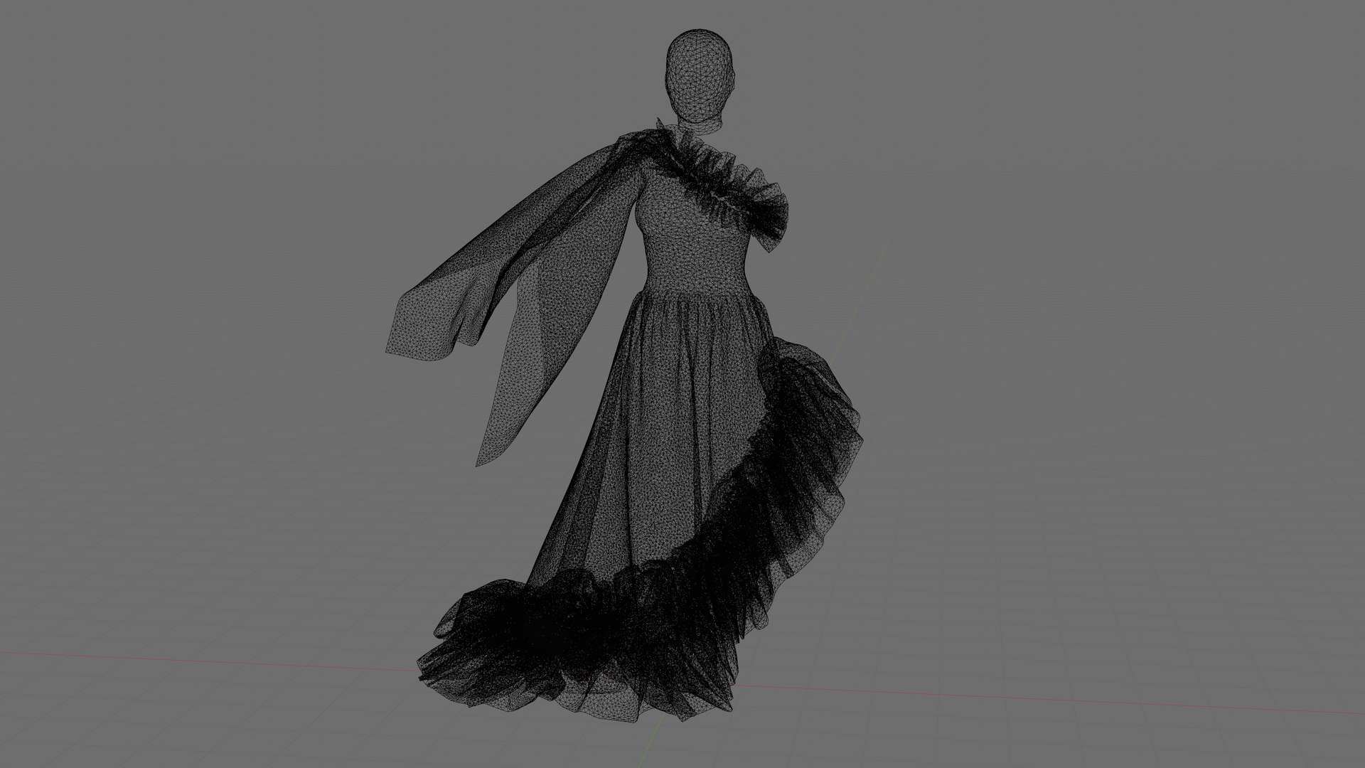 3D Dress Model - TurboSquid 1946168