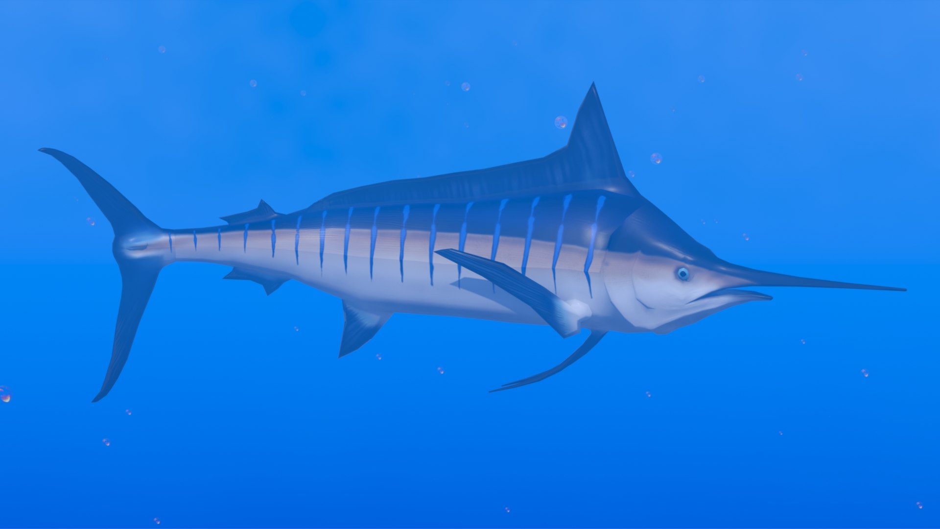 3D model blue marlin - TurboSquid 1159371