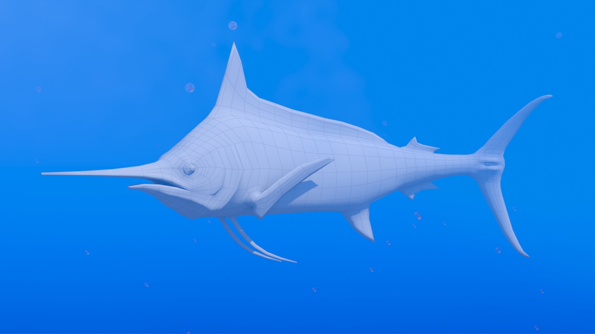3D model blue marlin - TurboSquid 1159371