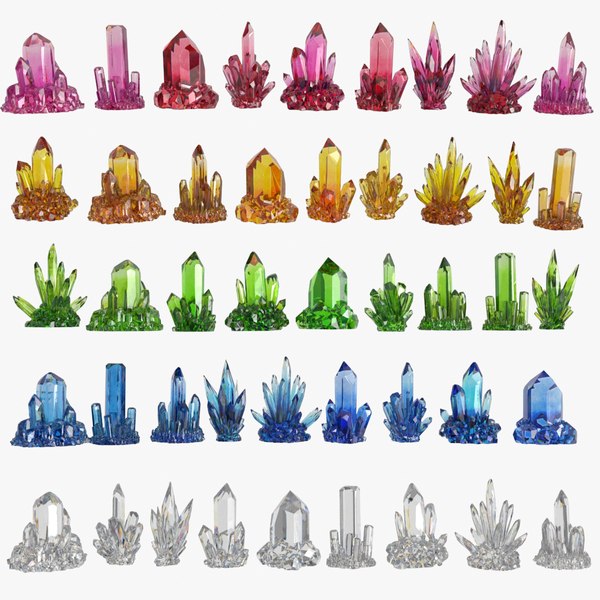 Free Blender Crystal Models | TurboSquid