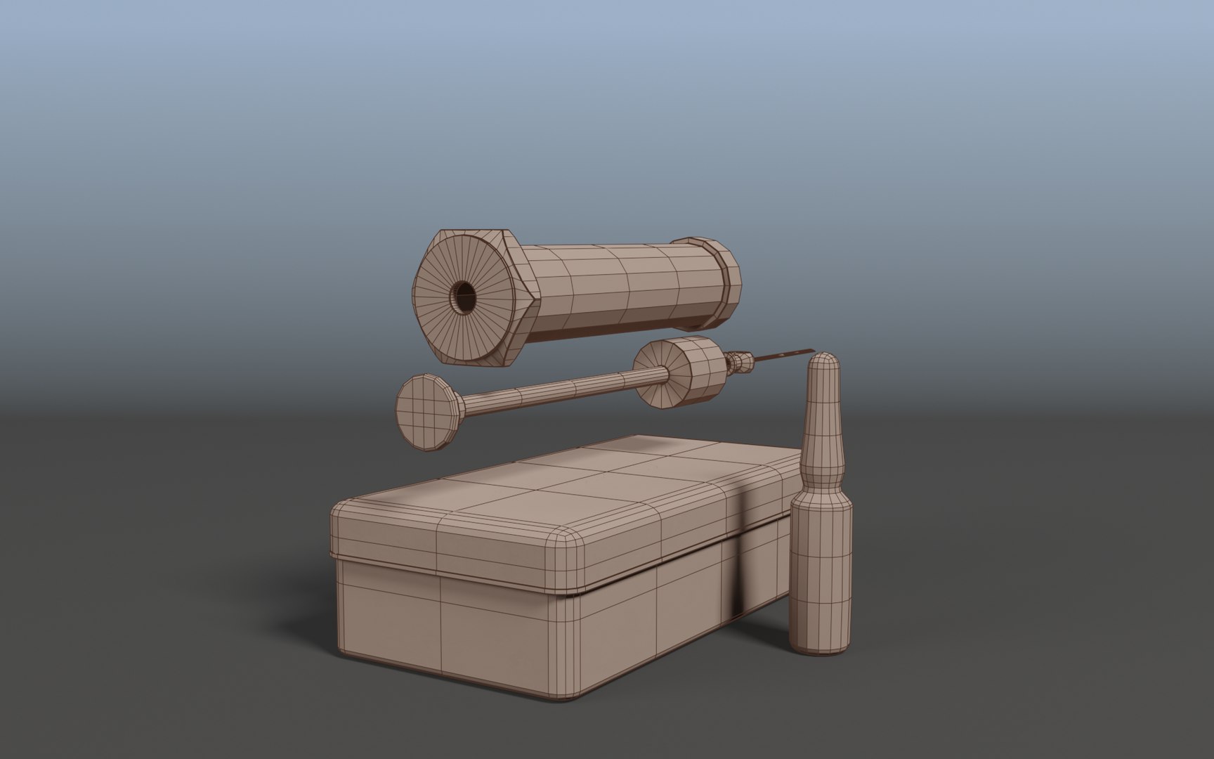 3D Optima Syringe Model - TurboSquid 1613753