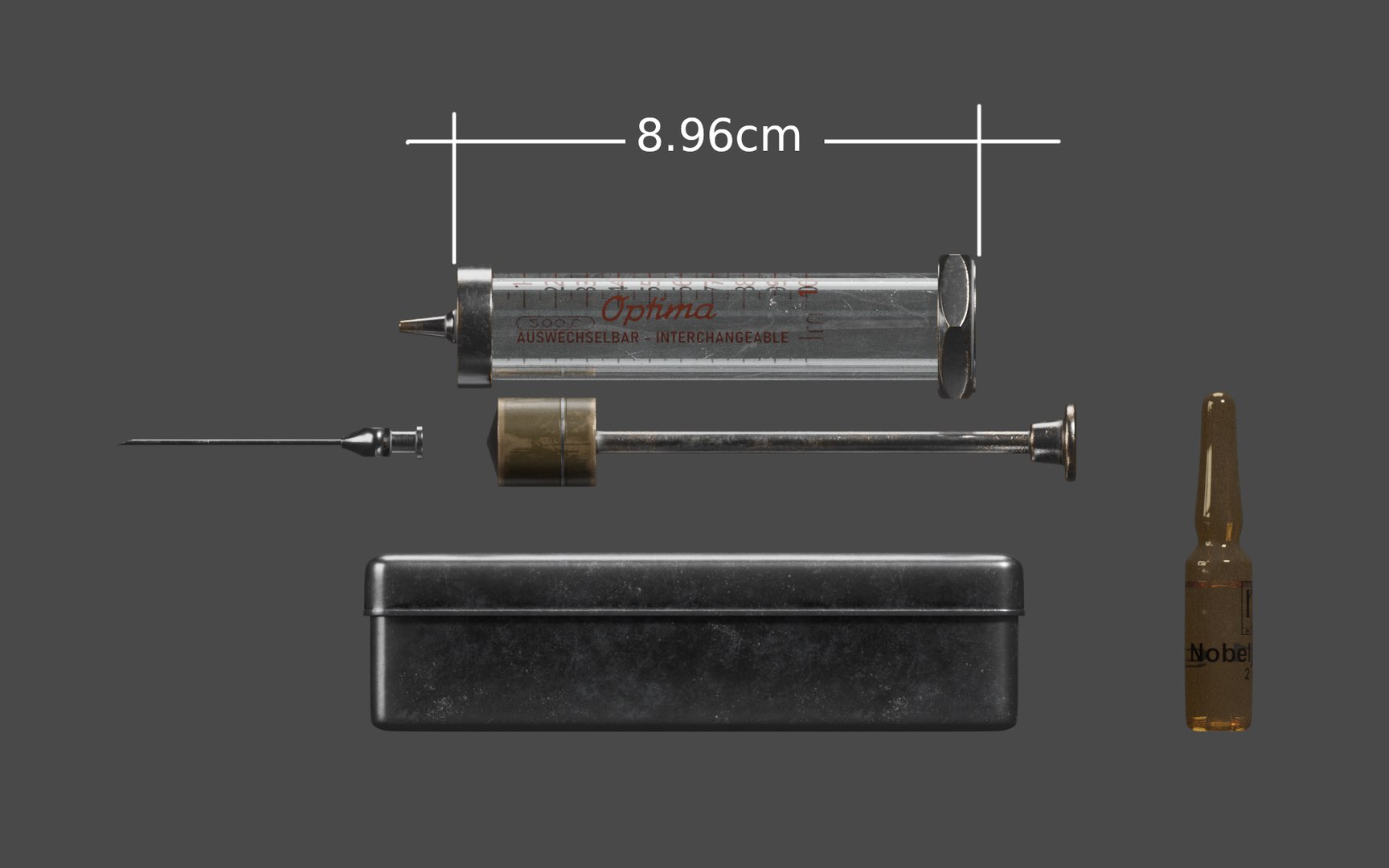 3D Optima Syringe Model - TurboSquid 1613753