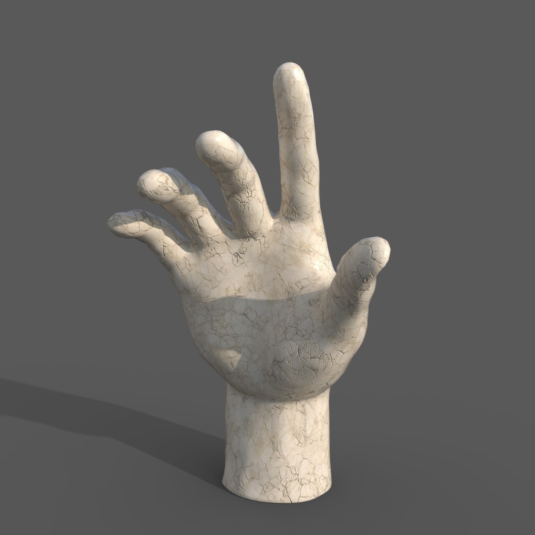3D Hand Sculpture - TurboSquid 2248110