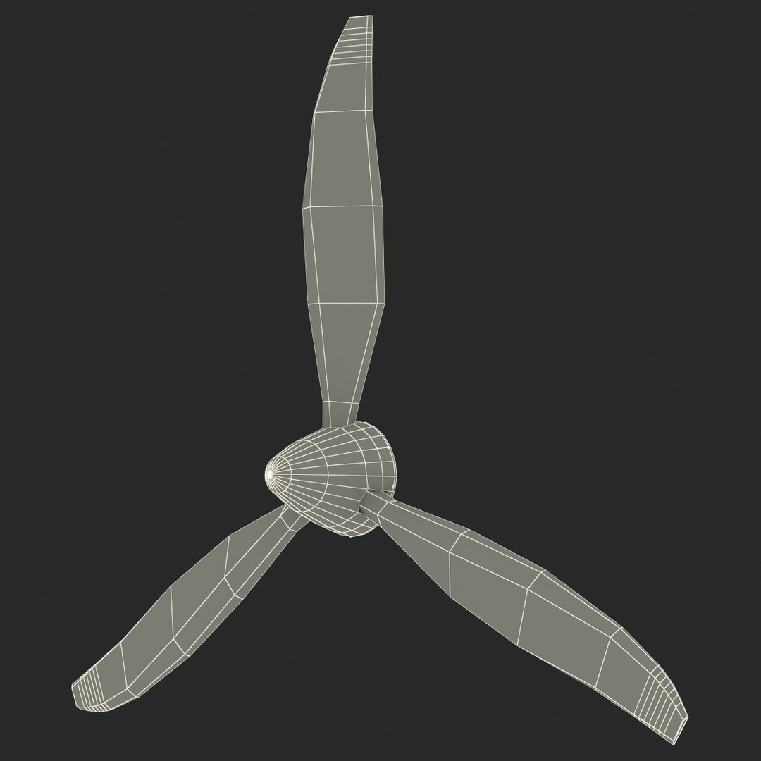 Propeller Blade 3d Model