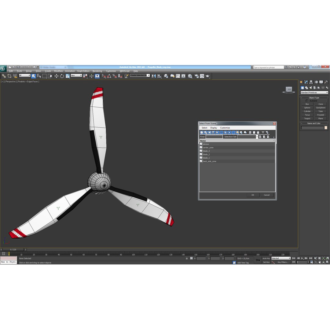 Propeller Blade 3d Model