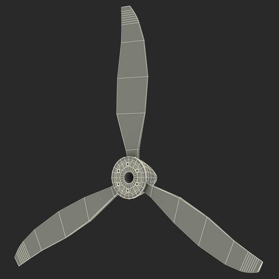 Propeller Blade 3d Model