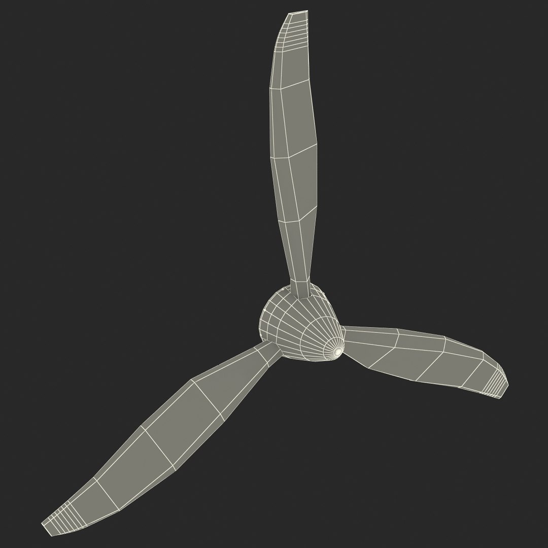 Propeller Blade 3d Model