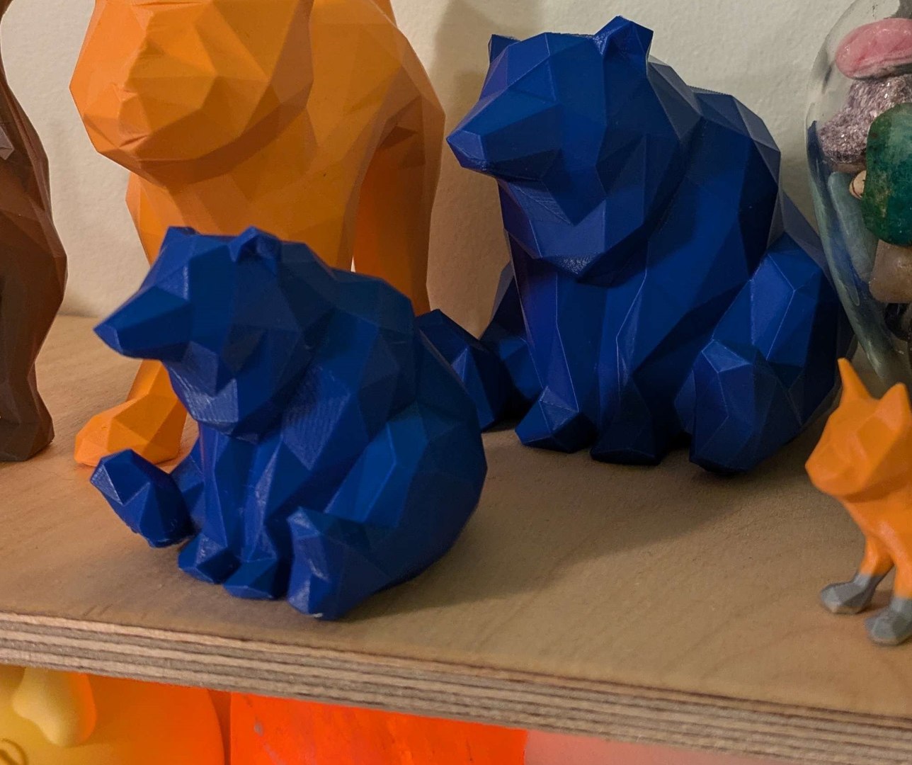 3D Printable Cute Low Poly Bear Model - TurboSquid 2397879