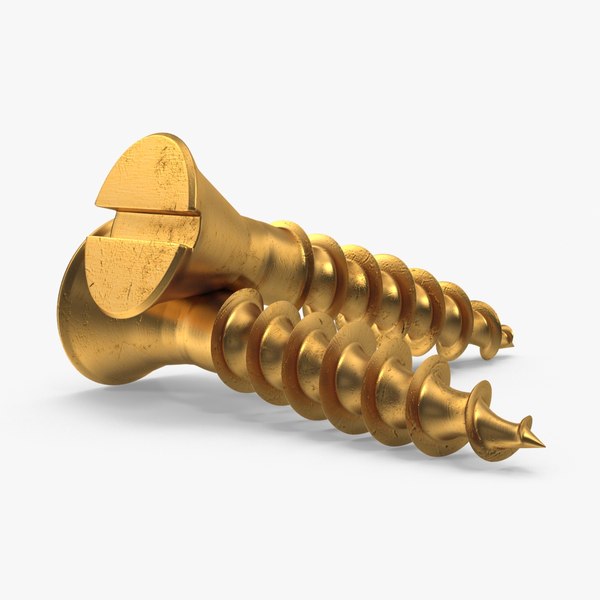 Wood Screw 3D Models for Download | TurboSquid