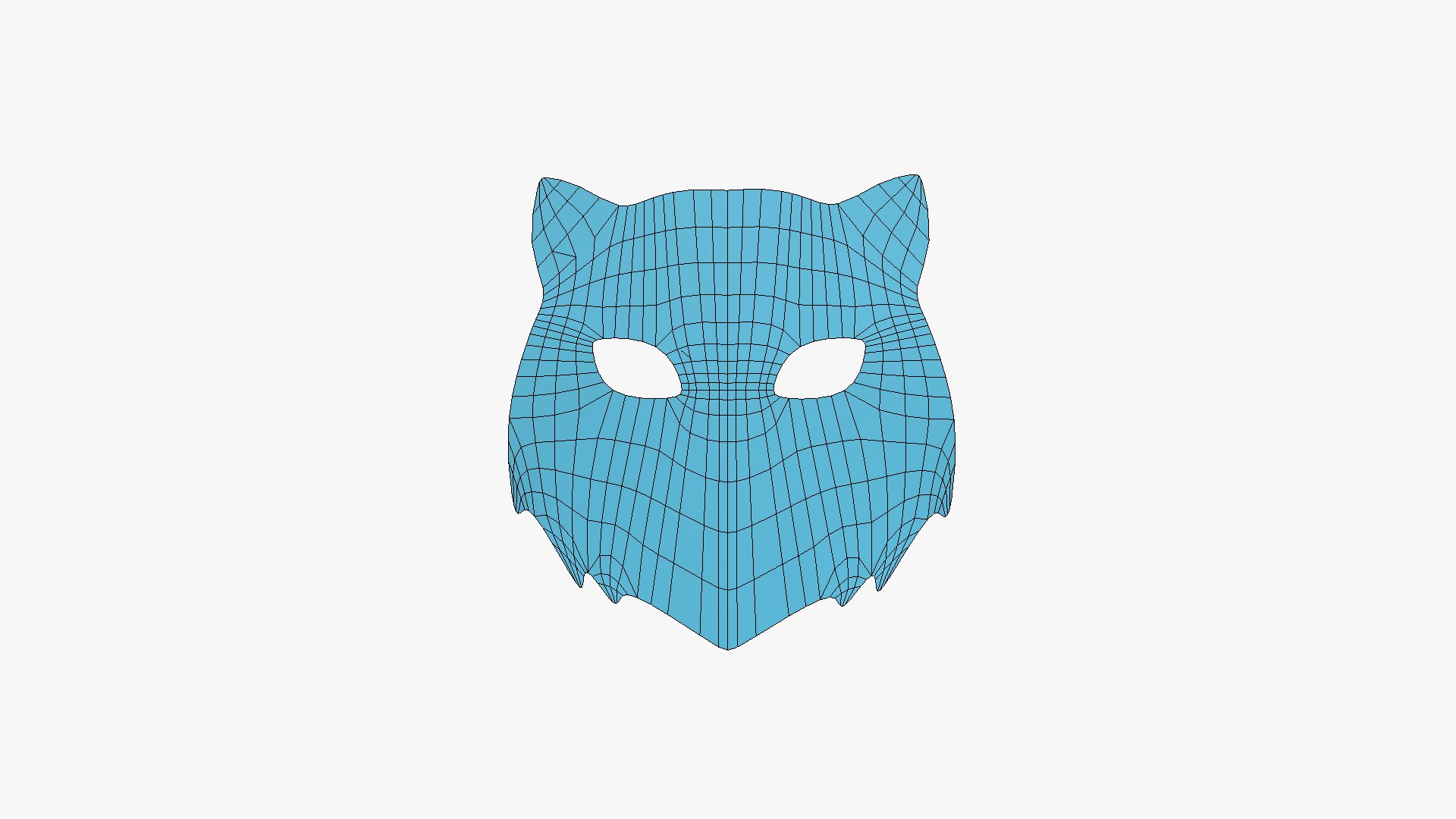 3D Tiger Mask Paper 04 - Character Design Fashion - TurboSquid 2386377