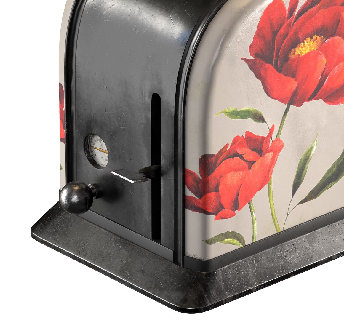 Vintage Toaster 3D model - TurboSquid 2058415