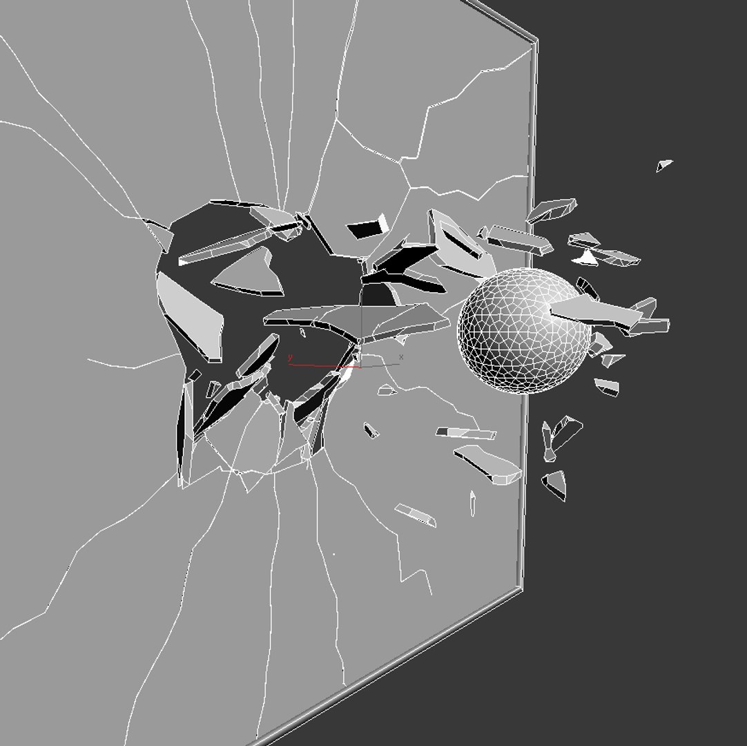 Window Breaking Realflow 3d Max