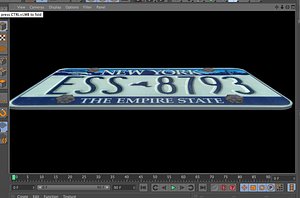 License Plate 3D Models for Download | TurboSquid