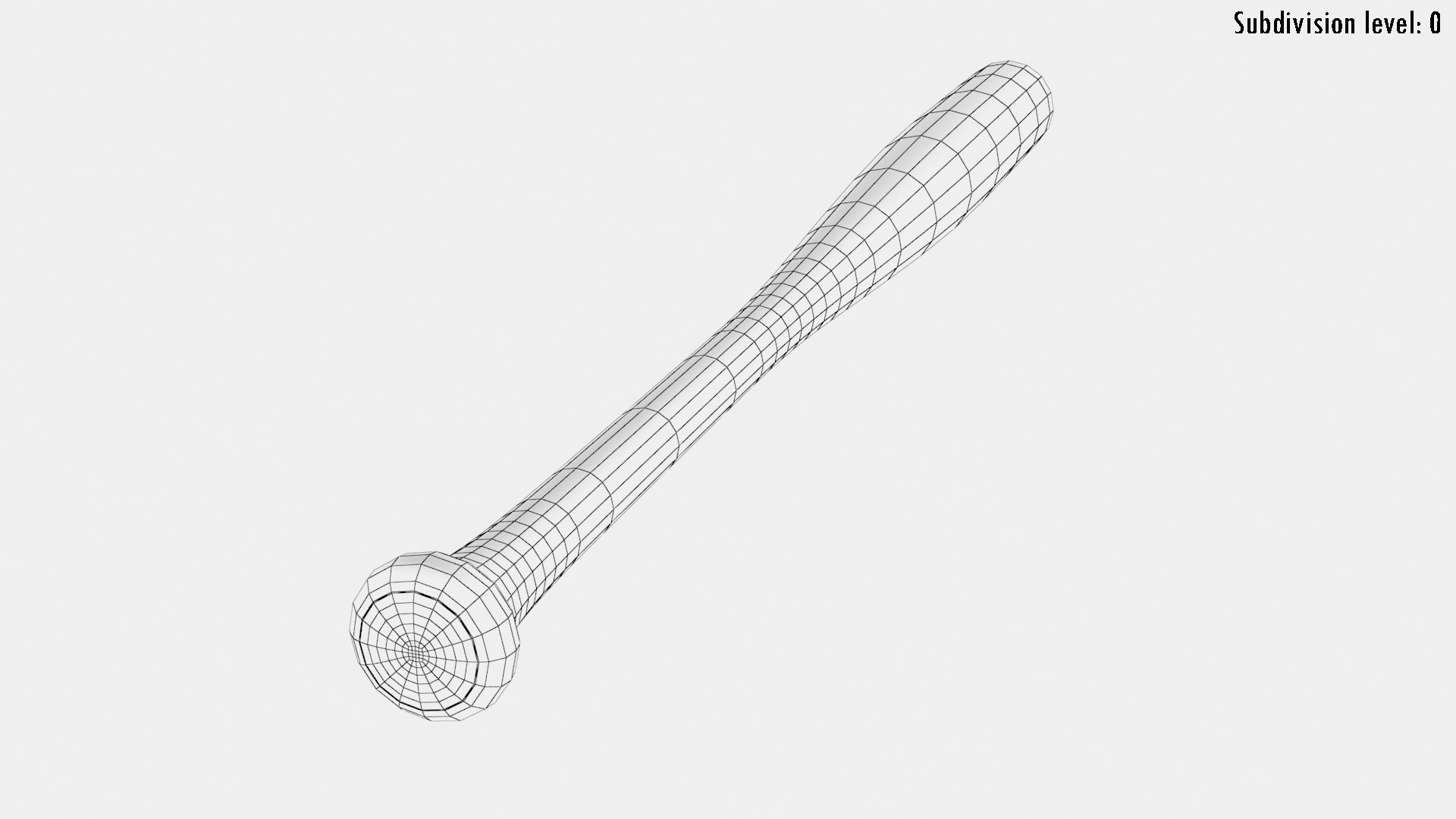3D Baseball Bat Ash - TurboSquid 2074251