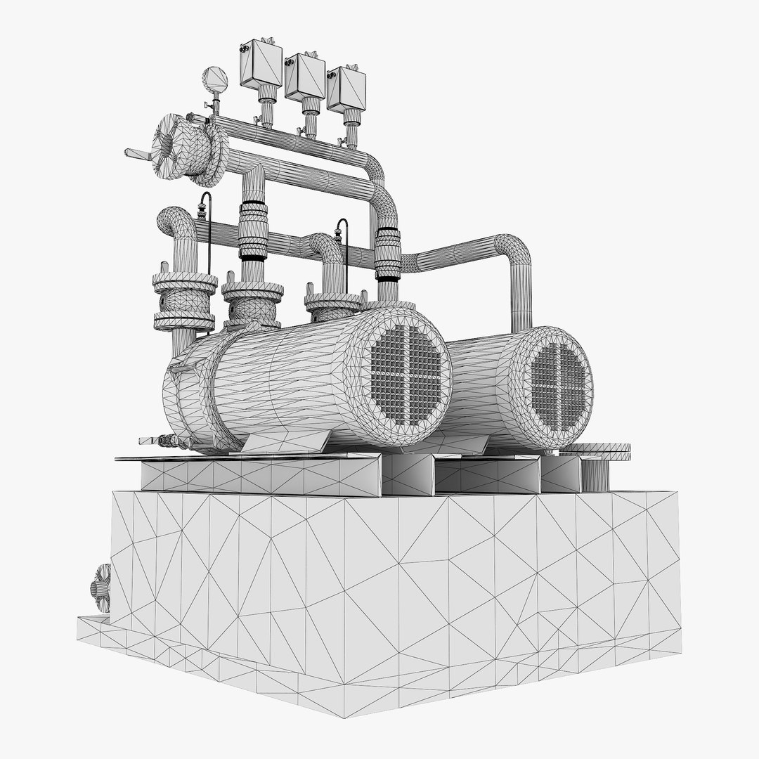 Generic Industrial Compressor 1 Model - TurboSquid 1439112