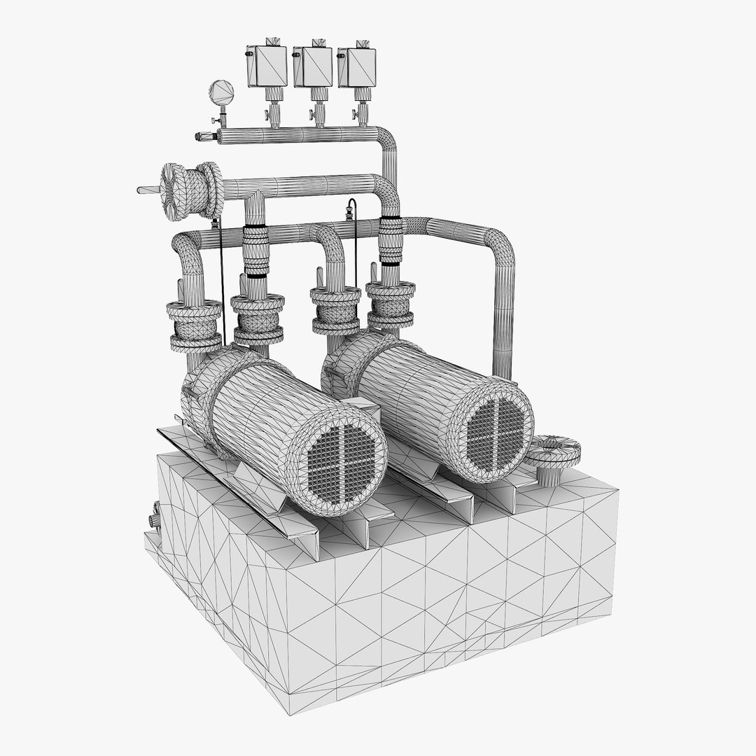 Generic Industrial Compressor 1 Model - TurboSquid 1439112