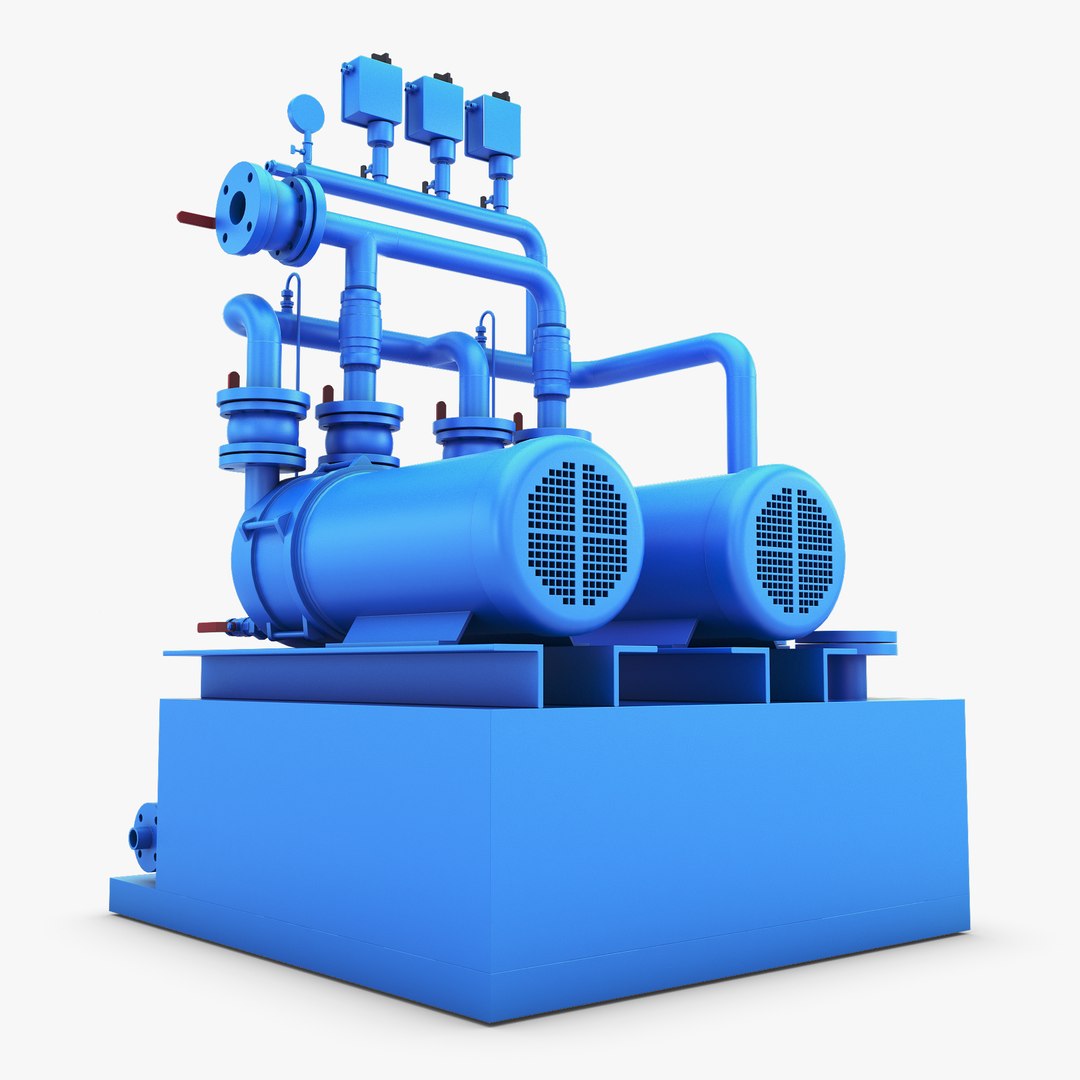 Generic Industrial Compressor 1 Model - TurboSquid 1439112