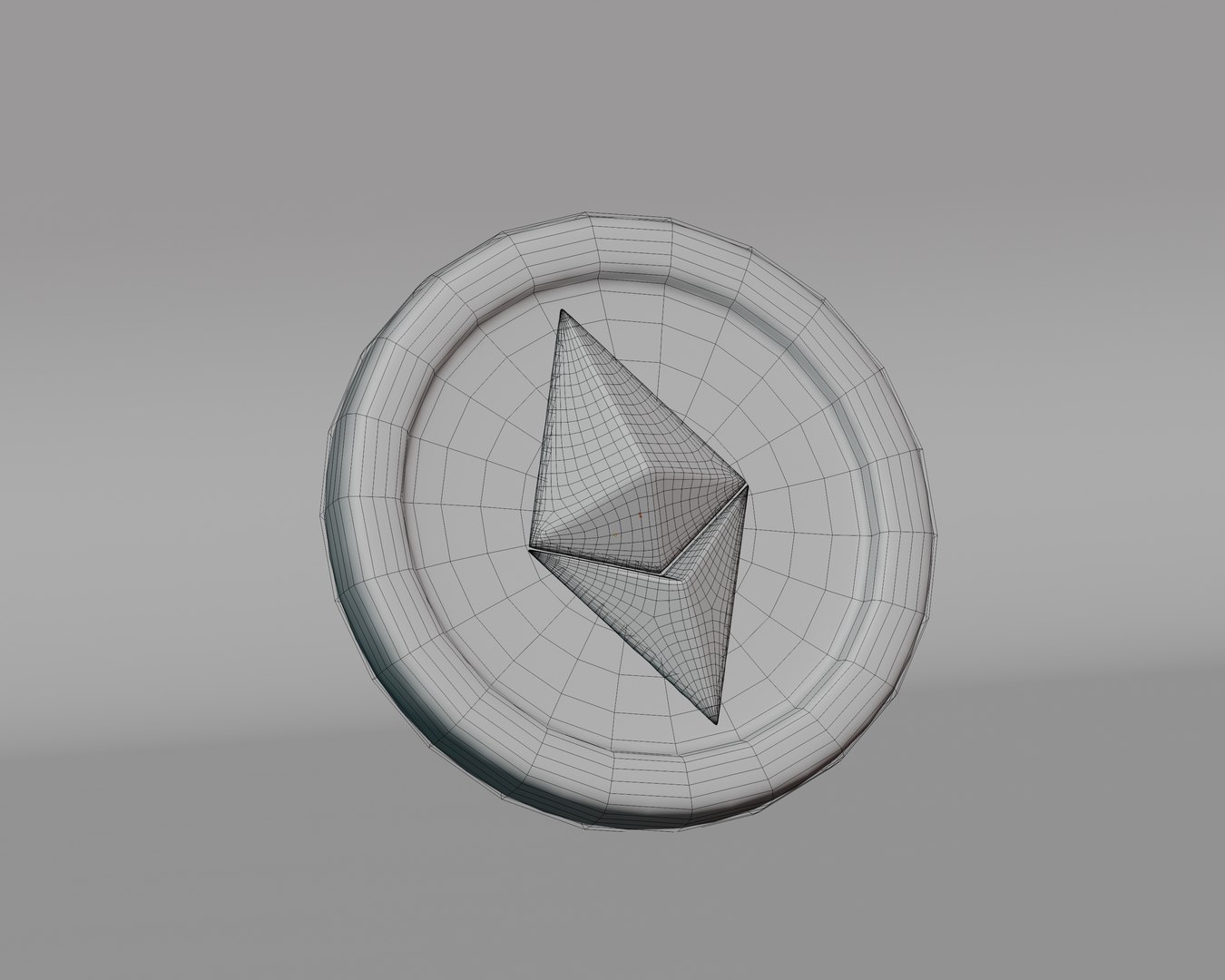 Ethereum ETH Crypto Coin 3d Model Model - TurboSquid 2512061