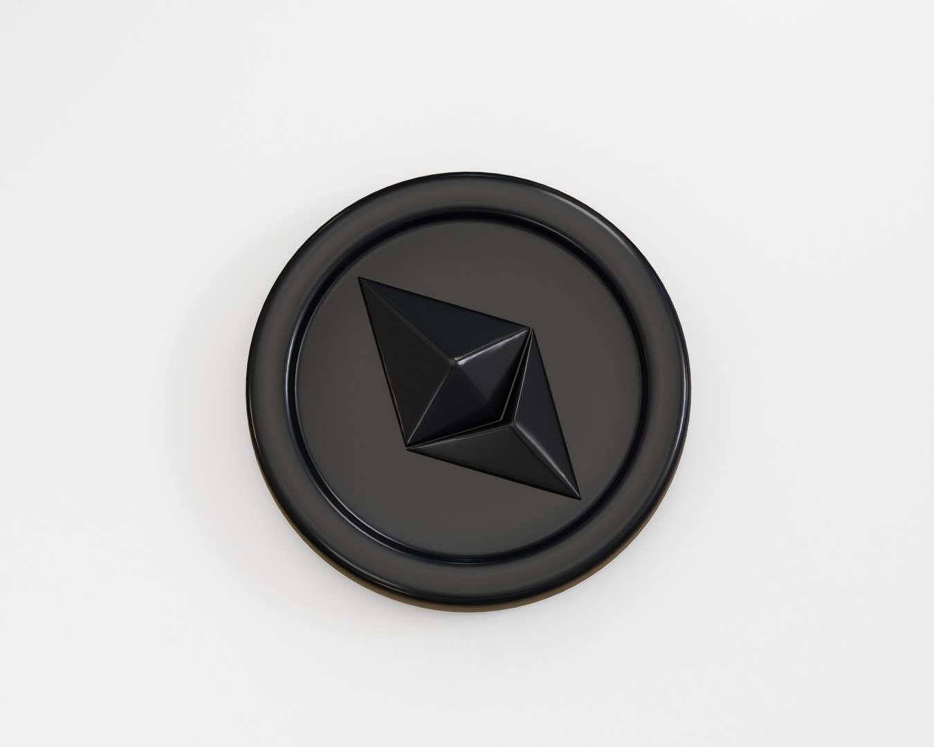 Ethereum ETH Crypto Coin 3d Model Model - TurboSquid 2512061