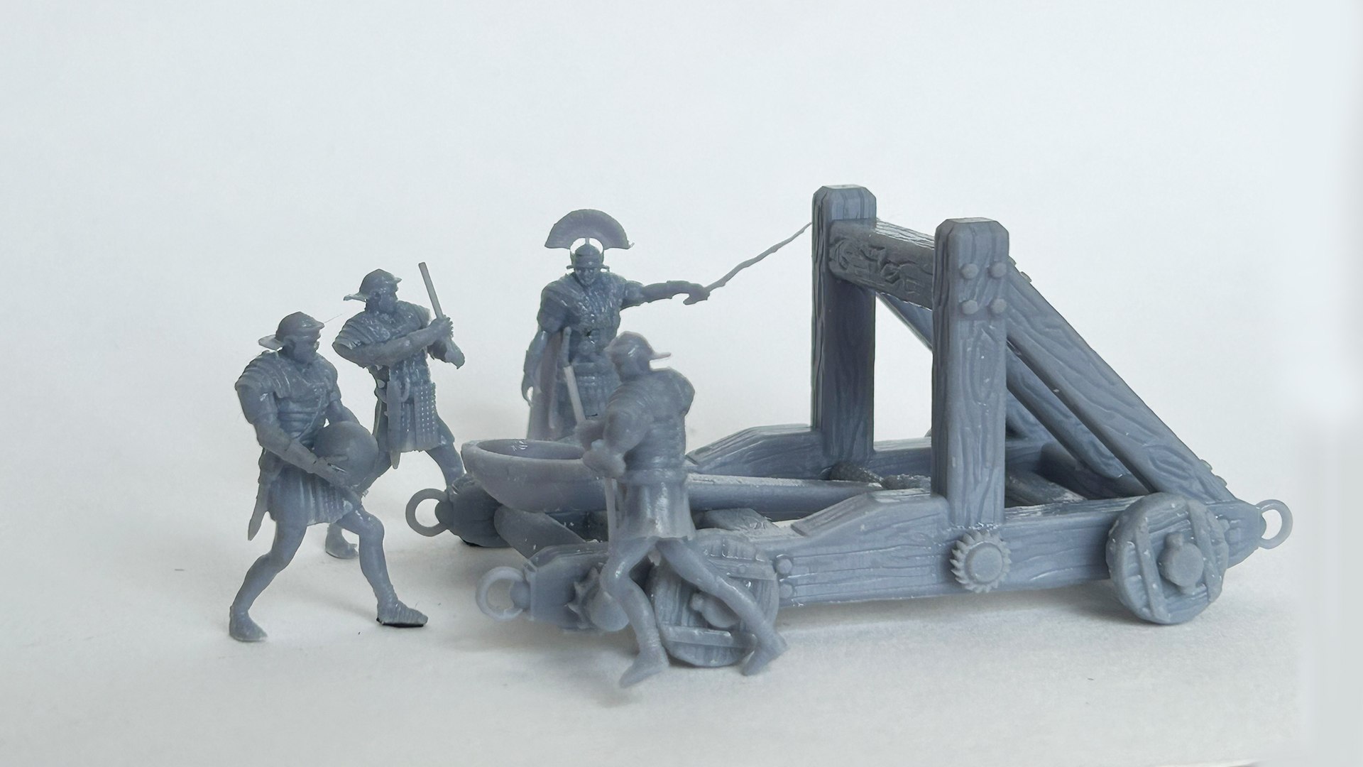 3D Roman Catapult Plus 4 Models 3D Print Model Model - TurboSquid 2431081