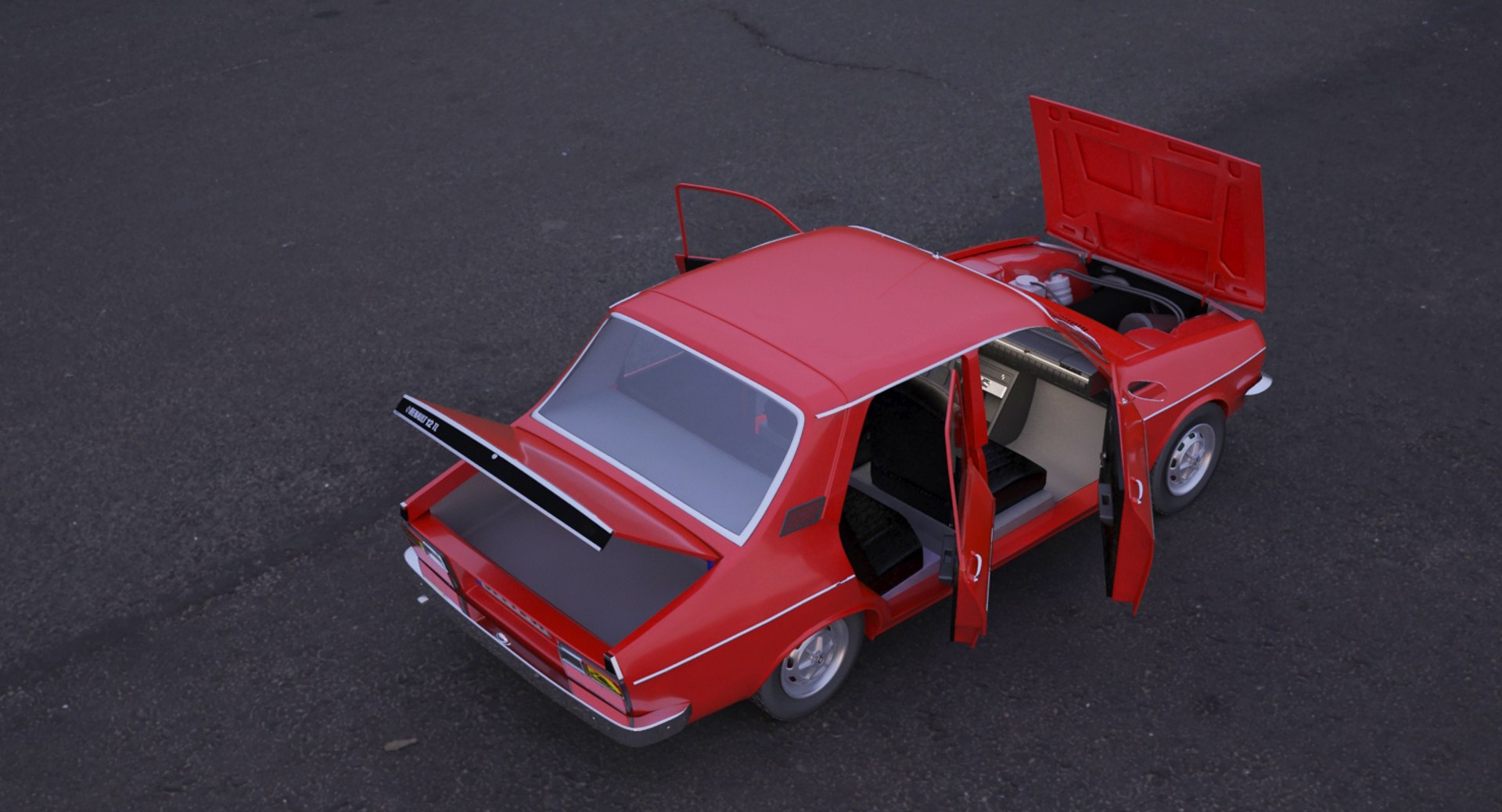 Renault 12 3D Model - TurboSquid 1424027