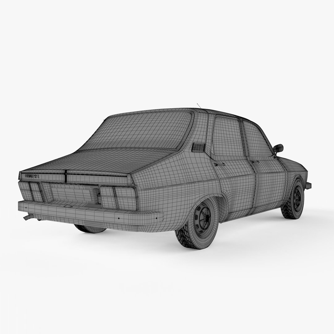 Renault 12 3D Model - TurboSquid 1424027