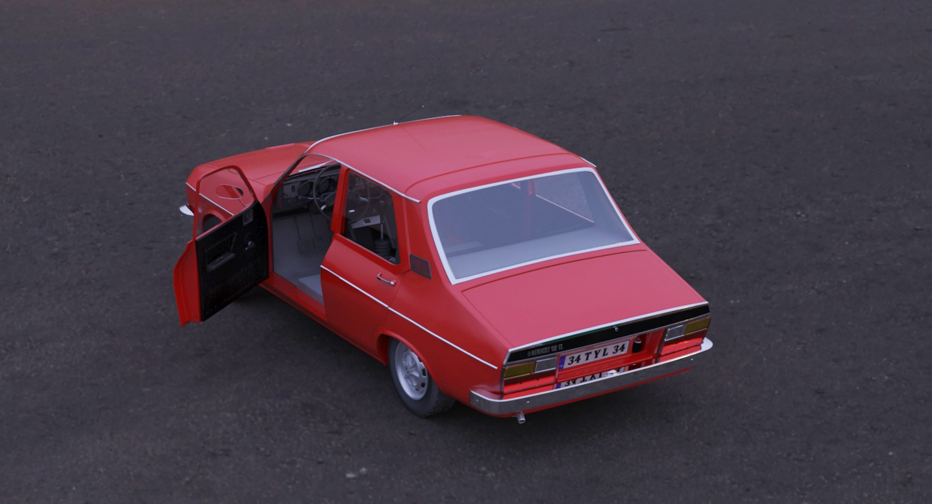 Renault 12 3D Model - TurboSquid 1424027