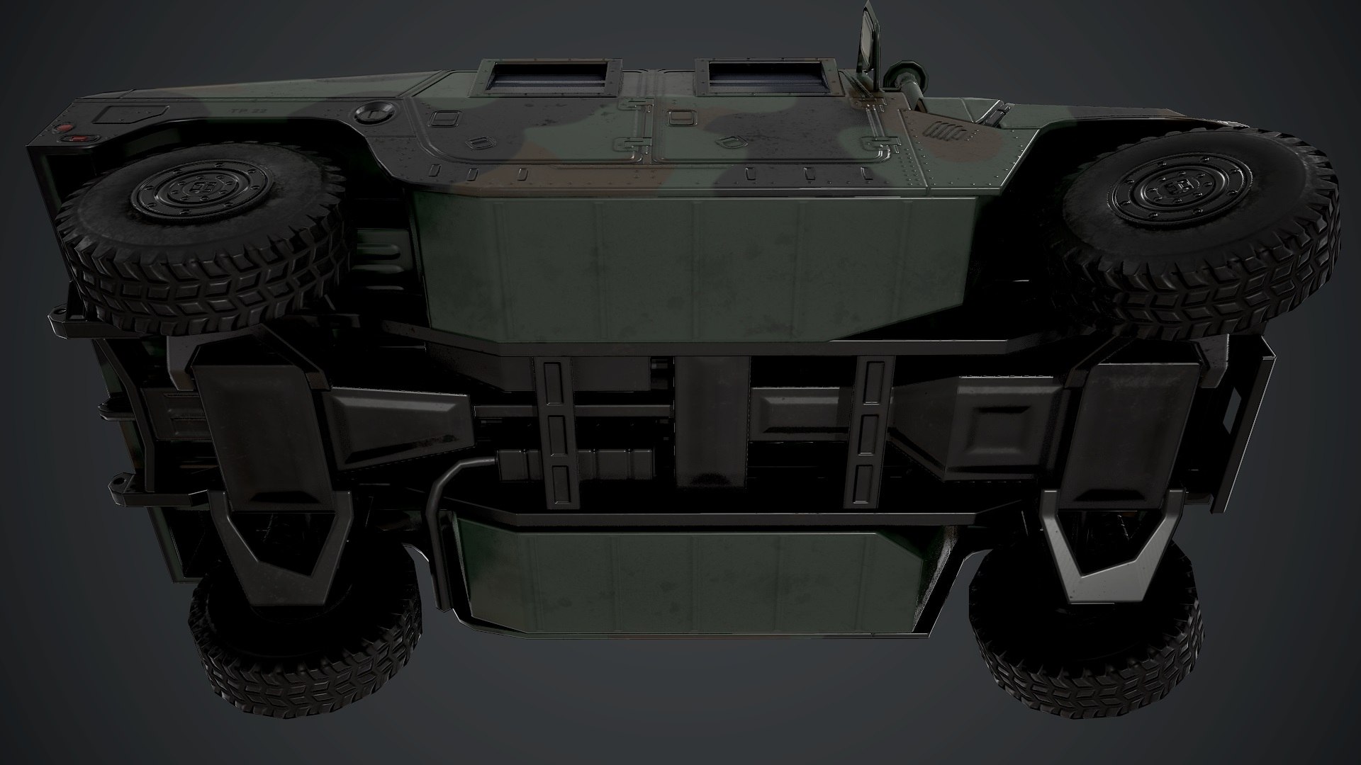 3D Car Military Model - TurboSquid 1421487
