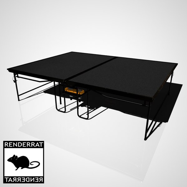 staging decking riser 3d model