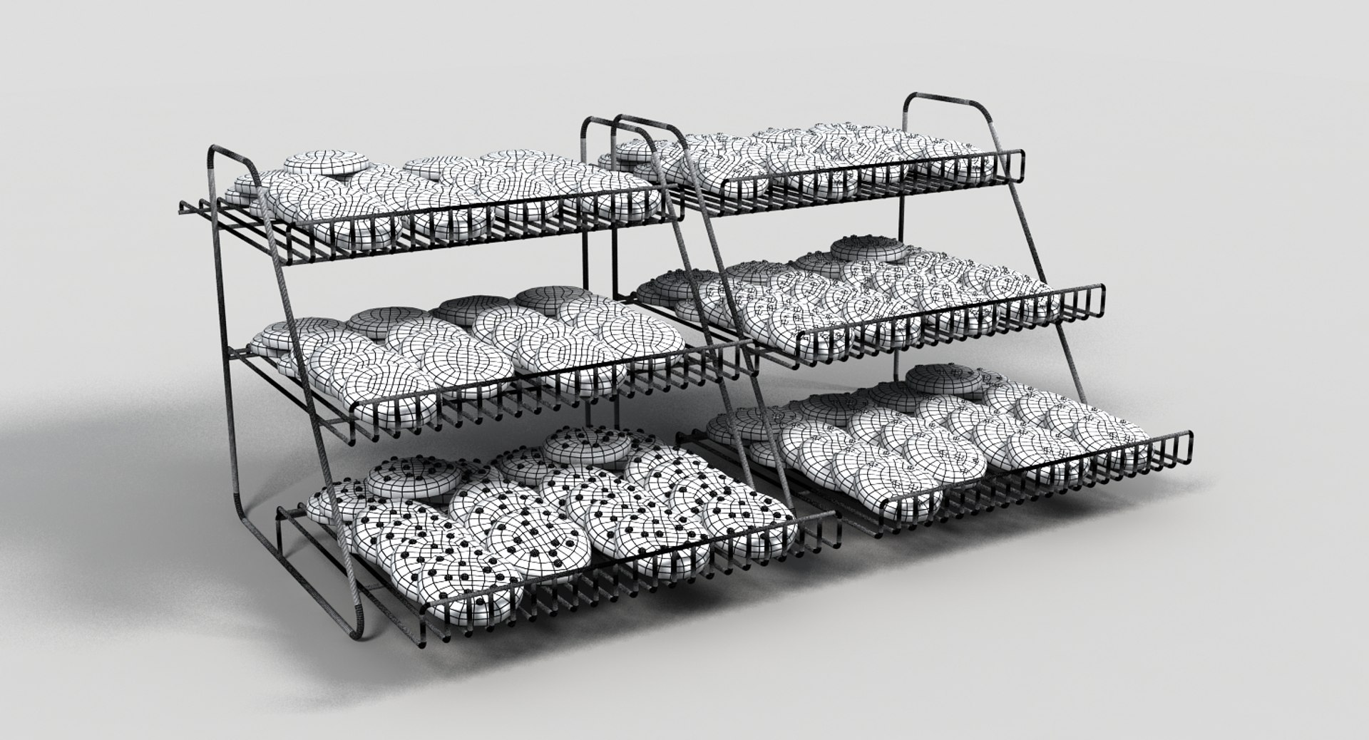 3D Cookie Racks - TurboSquid 1243949