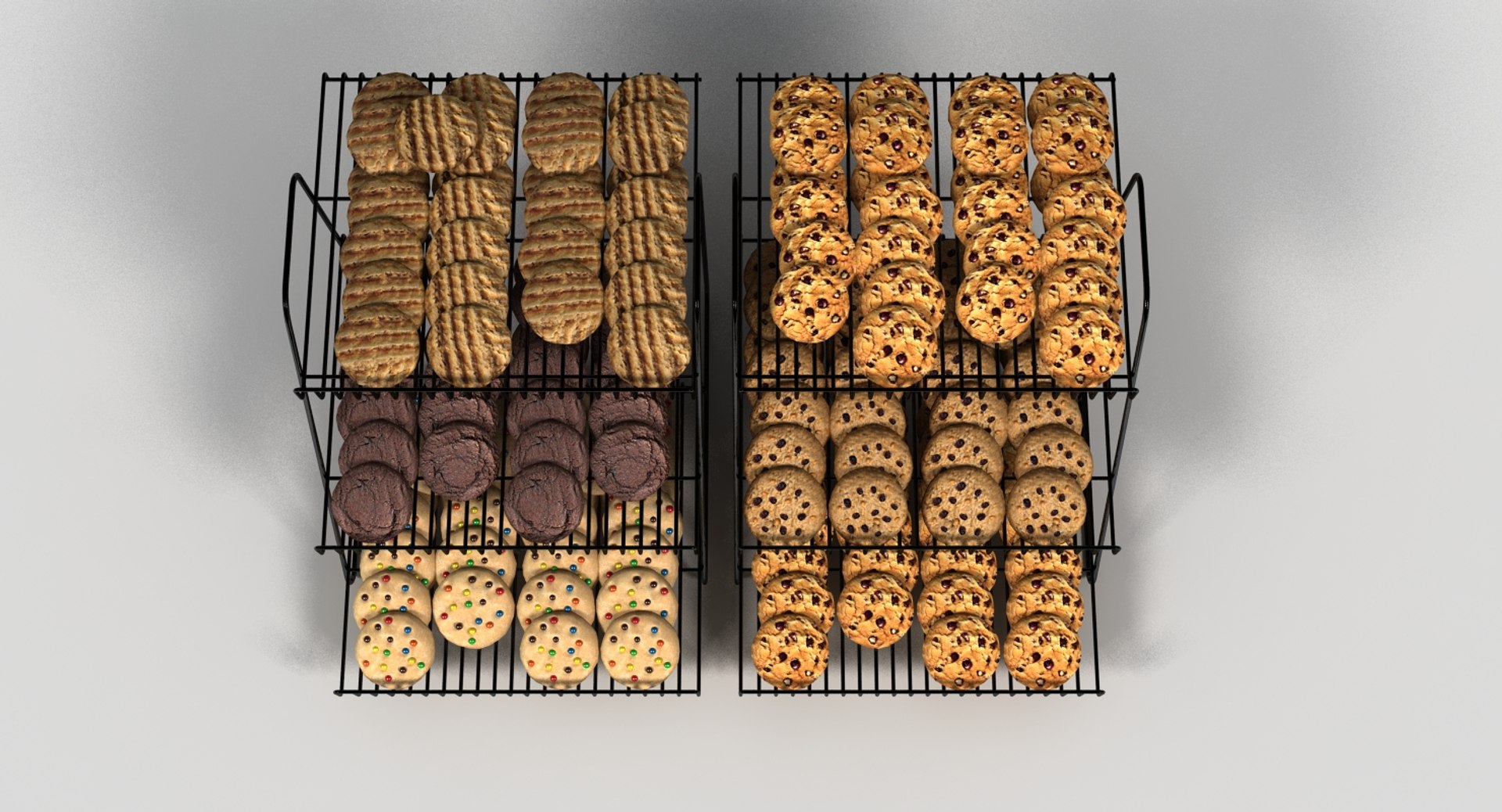 3D Cookie Racks - TurboSquid 1243949