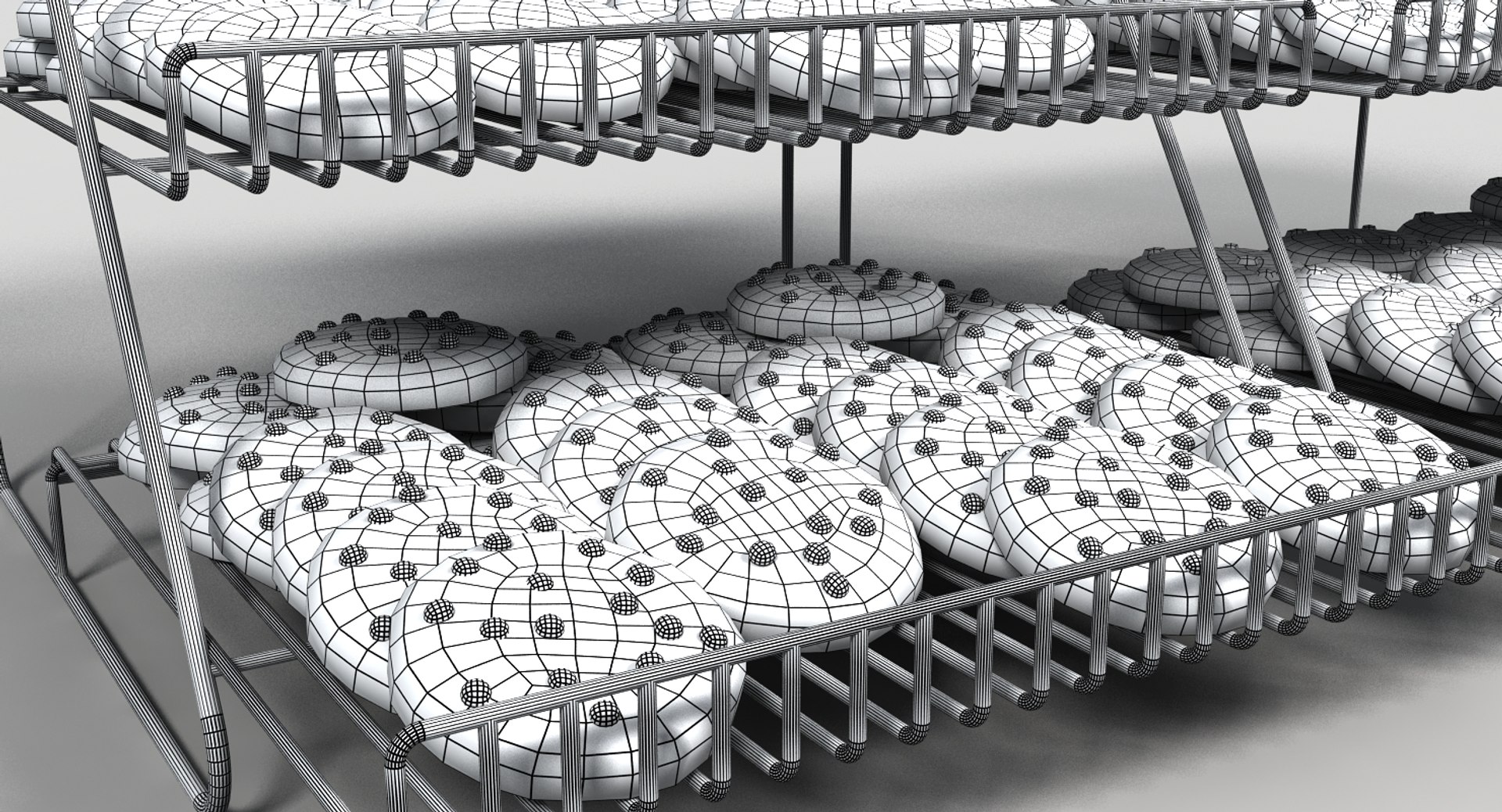 3D Cookie Racks - TurboSquid 1243949