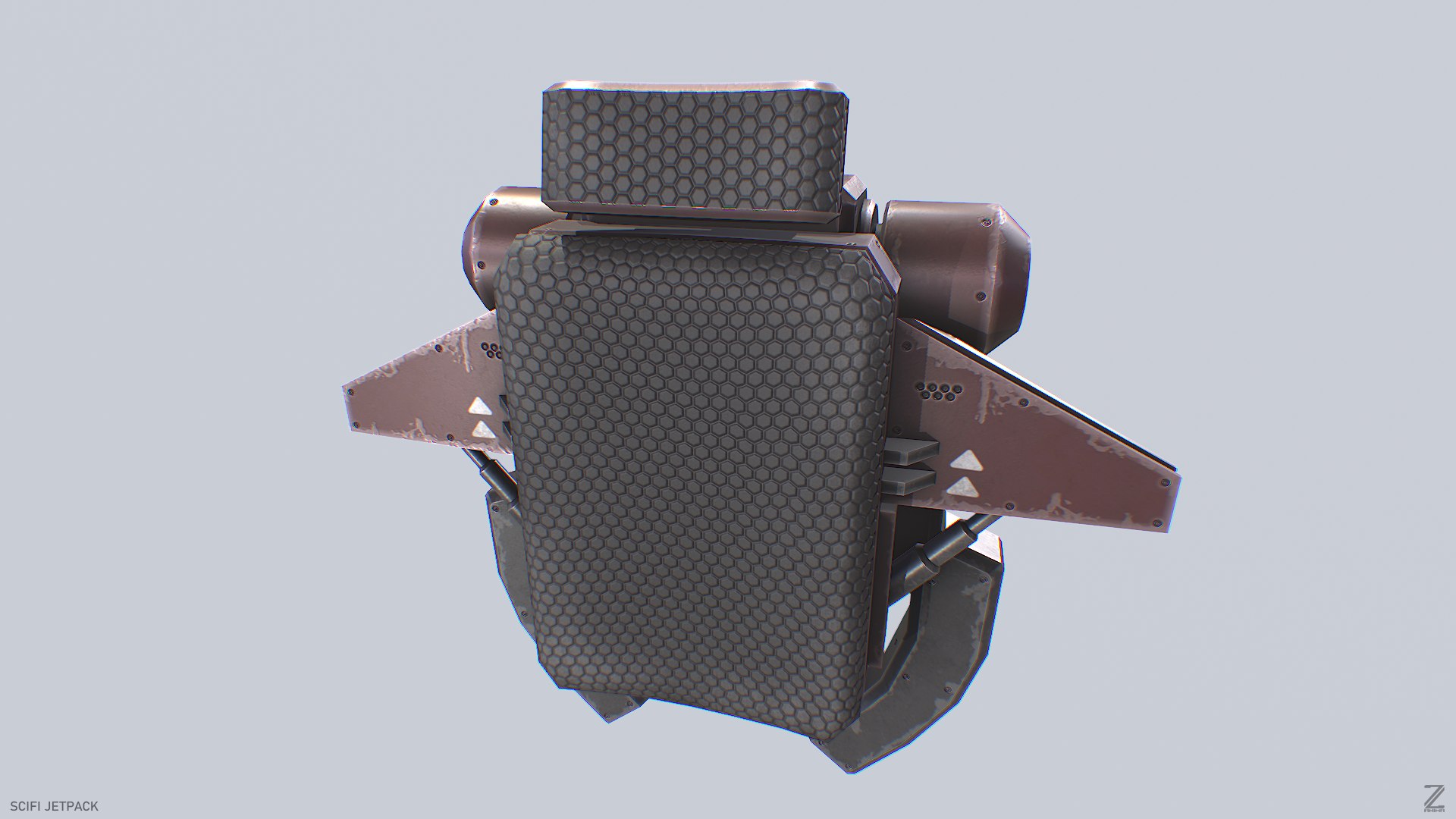 Scifi Jetpack 3D Model - TurboSquid 2236367