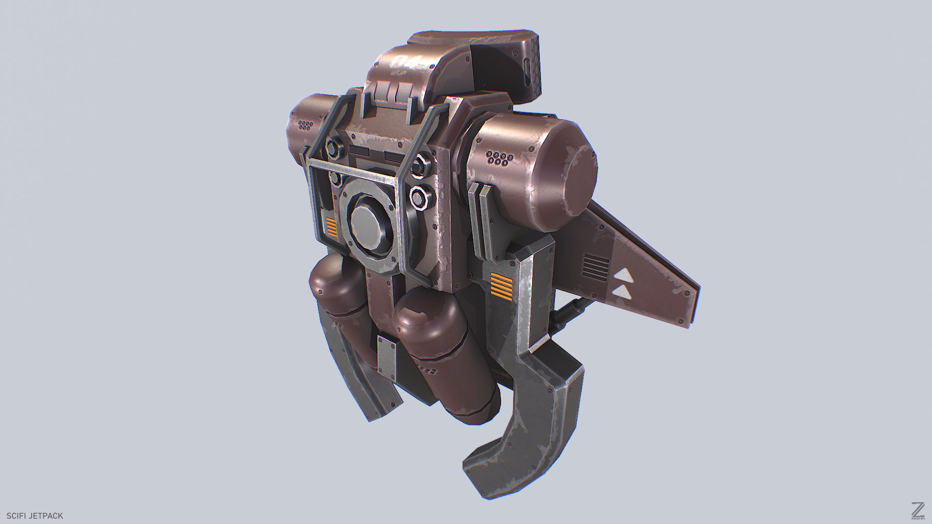 Scifi Jetpack 3D Model - TurboSquid 2236367