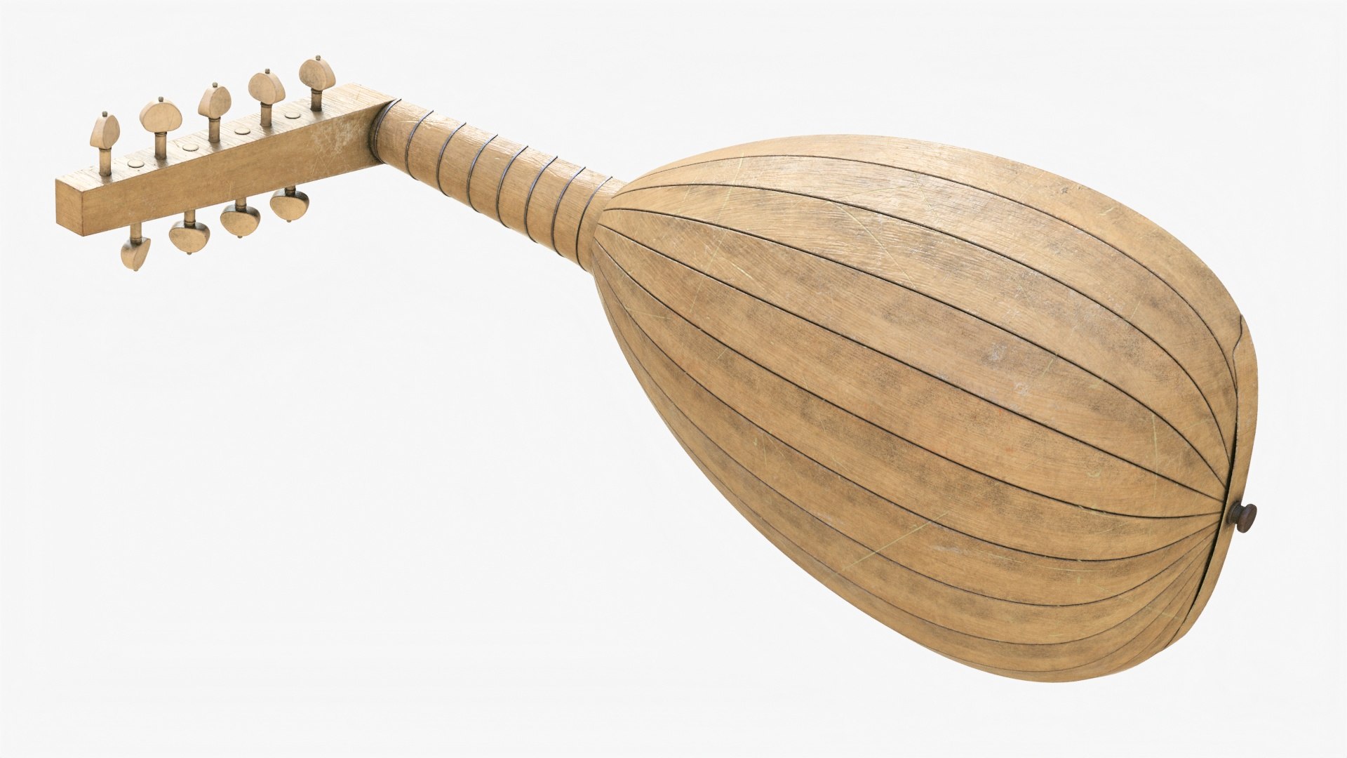 3D Lute 01 C Model - TurboSquid 2219606