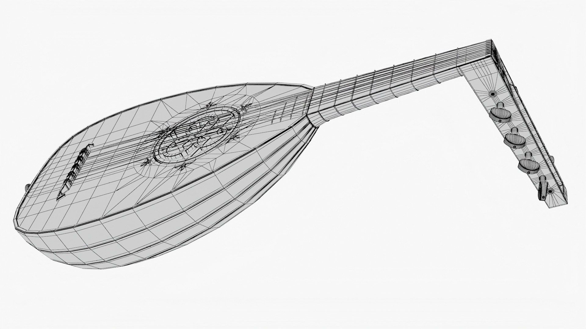 3D Lute 01 C Model - TurboSquid 2219606