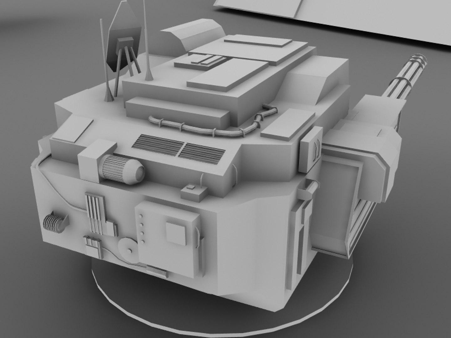 Max Sci Fi Turrets