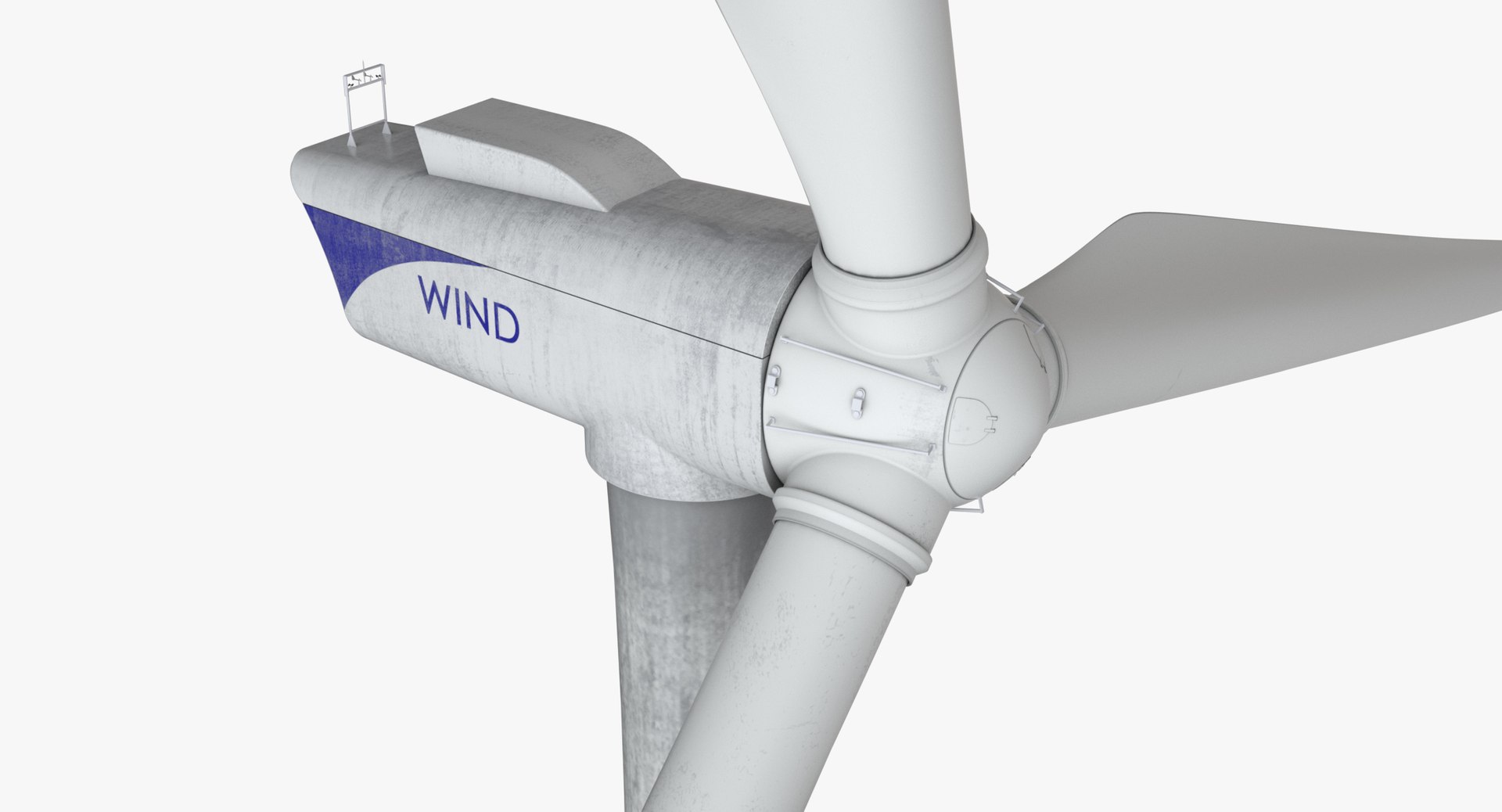 Photoreal Wind Turbine 3d Model