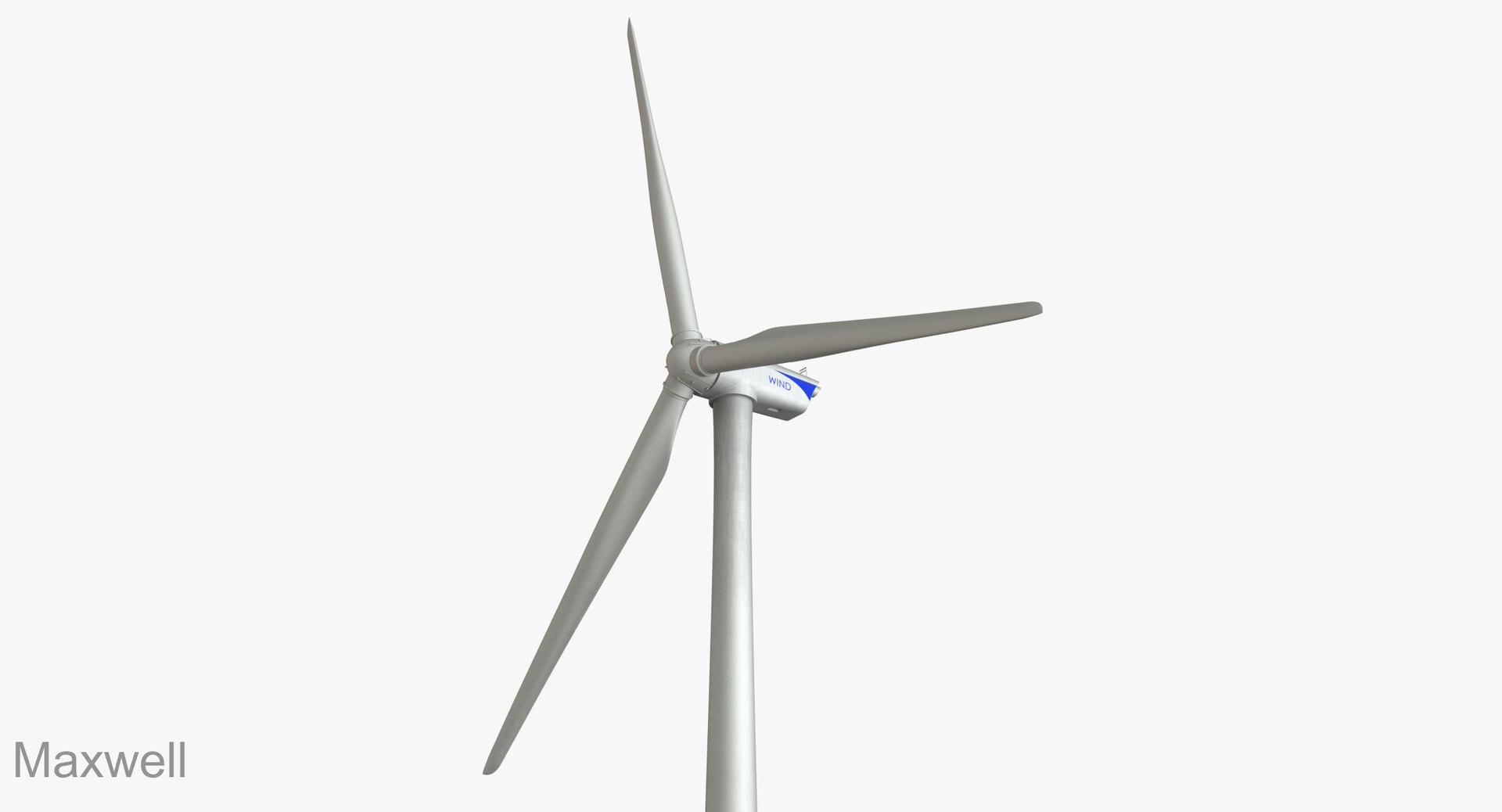 Photoreal Wind Turbine 3d Model