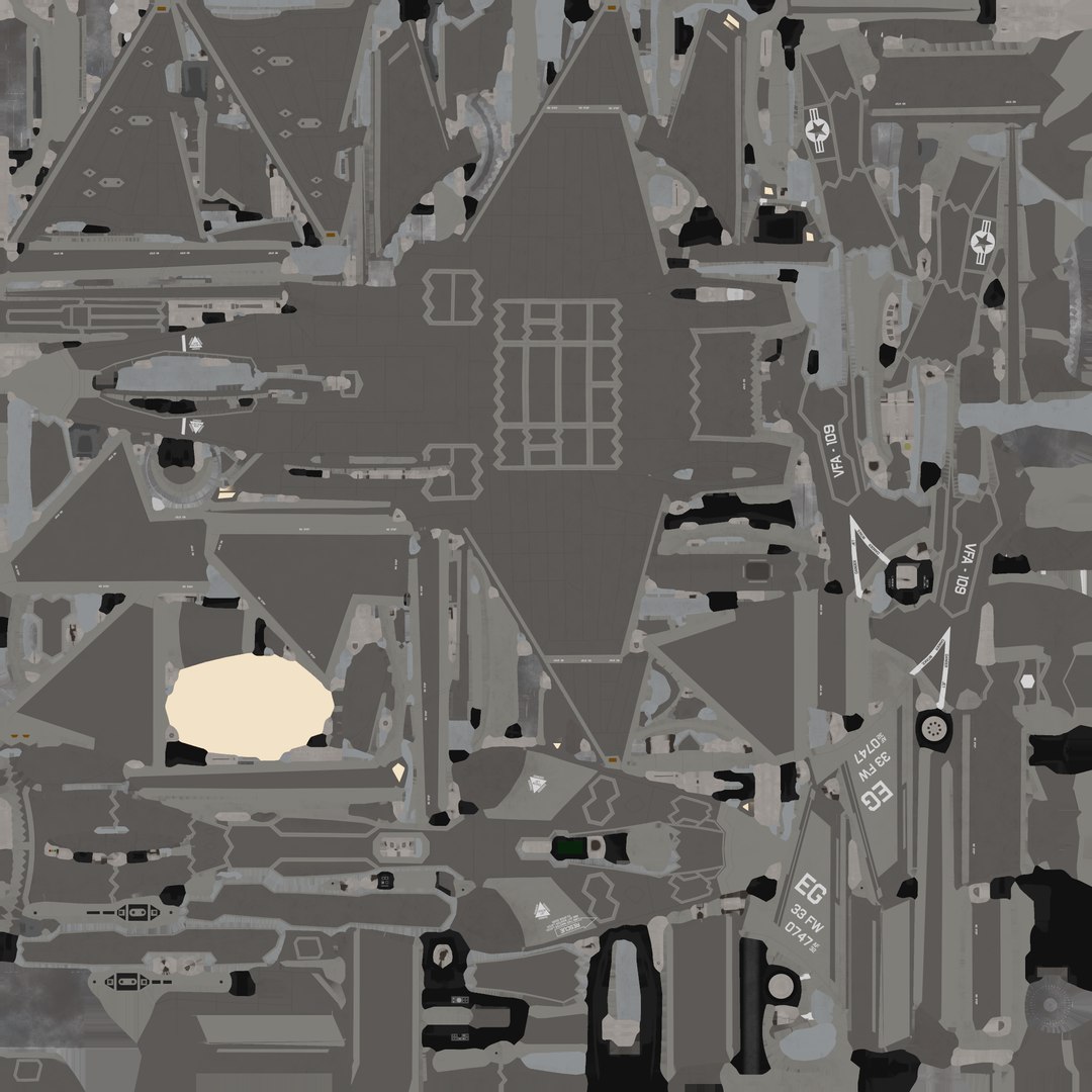 3D F-35 Lightning Jet Fighter Aircraft Low-poly model - TurboSquid 1800252