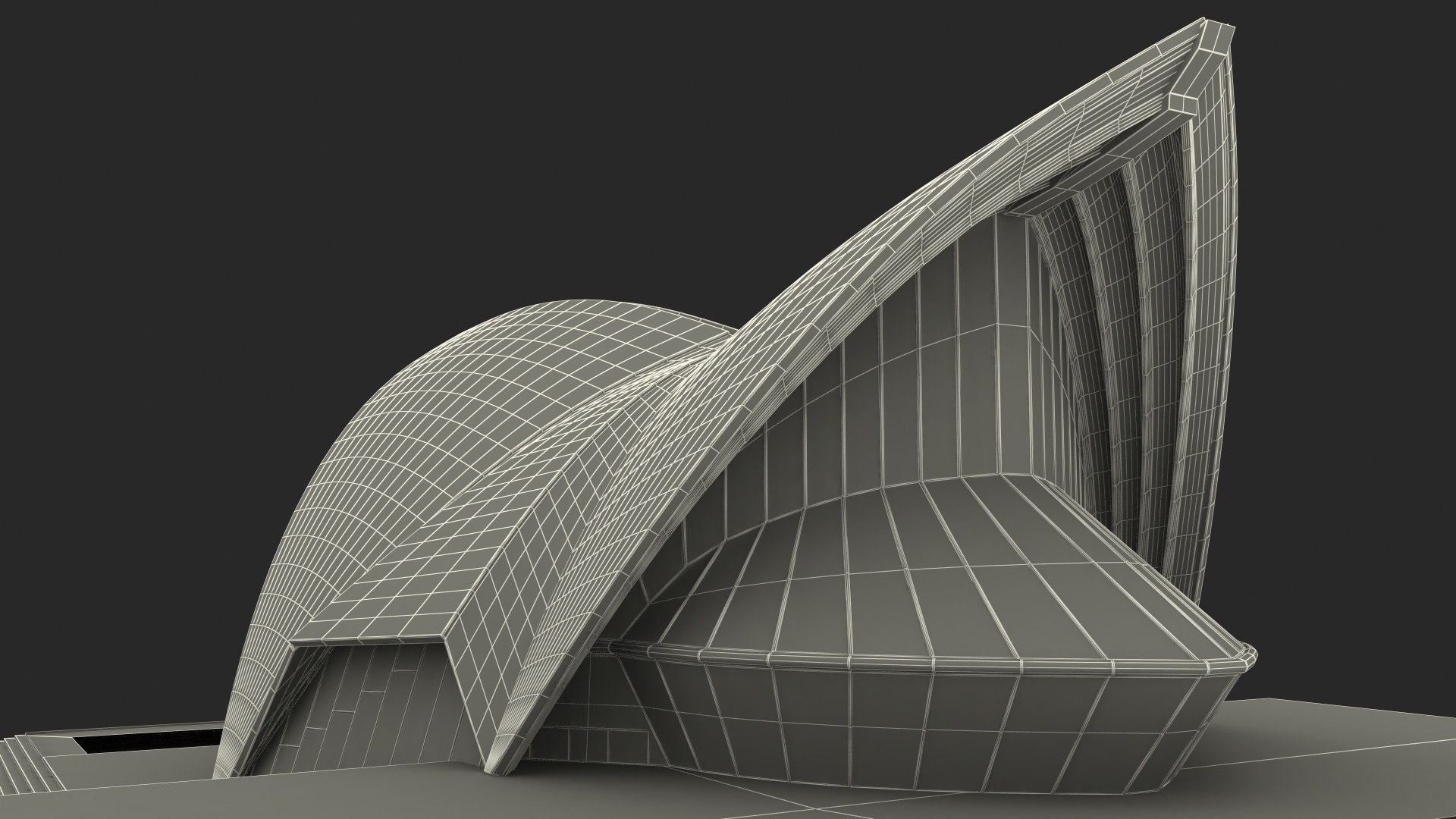 3D Concert Hall Building - TurboSquid 1487769