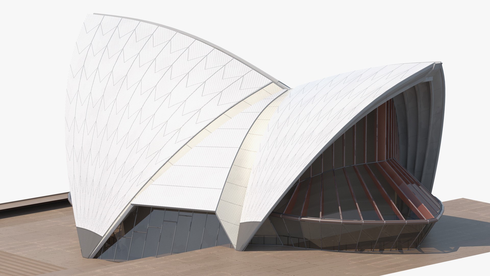 3D Concert Hall Building - TurboSquid 1487769