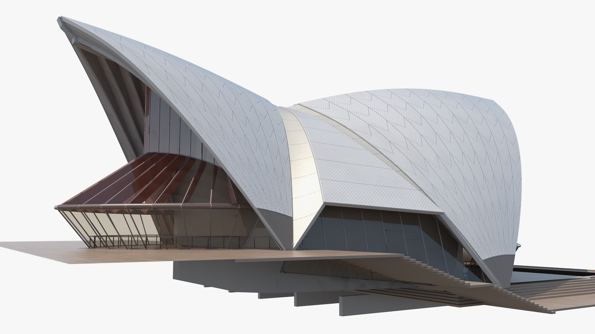 3D Concert Hall Building - TurboSquid 1487769